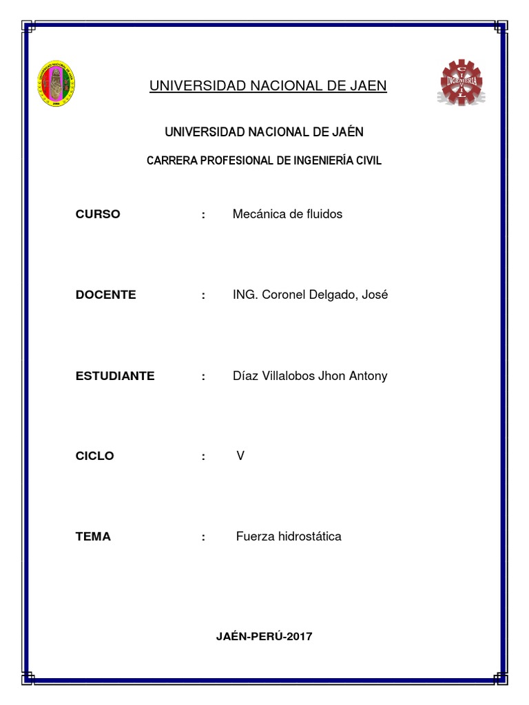 Caratula de Informe | PDF