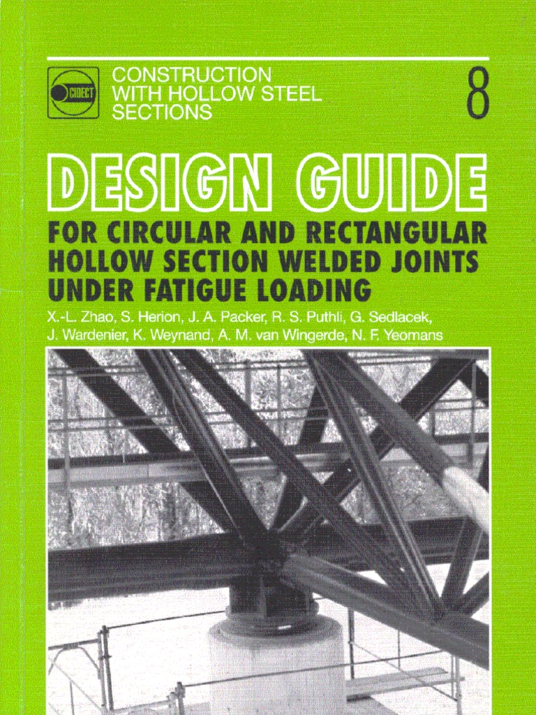 CIDECT Design Guide 8 | PDF | Fatigue (Material) | Fracture