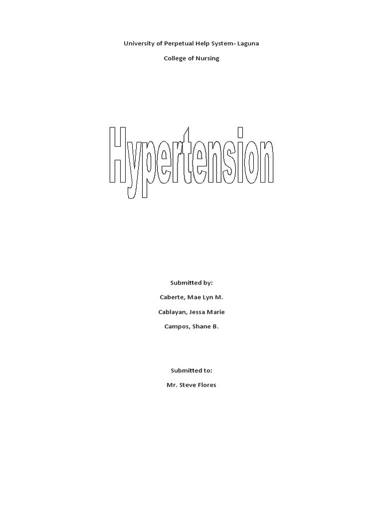 Hypertension Mini Case Study | PDF | Hypertension | Angiotensin