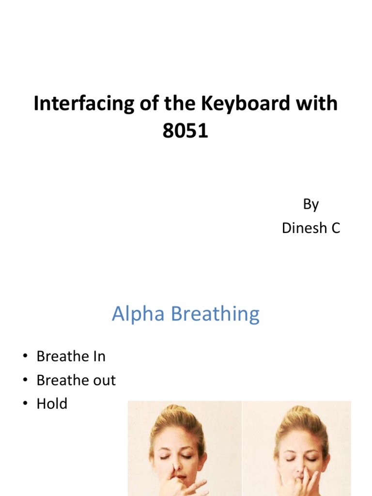 Interfacing Of The Keyboard With 8051 Pdf