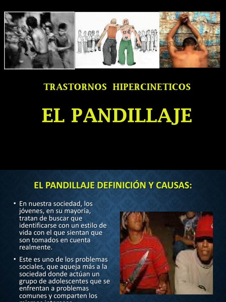 El Pandillaje | PDF | Juventud | La delincuencia juvenil