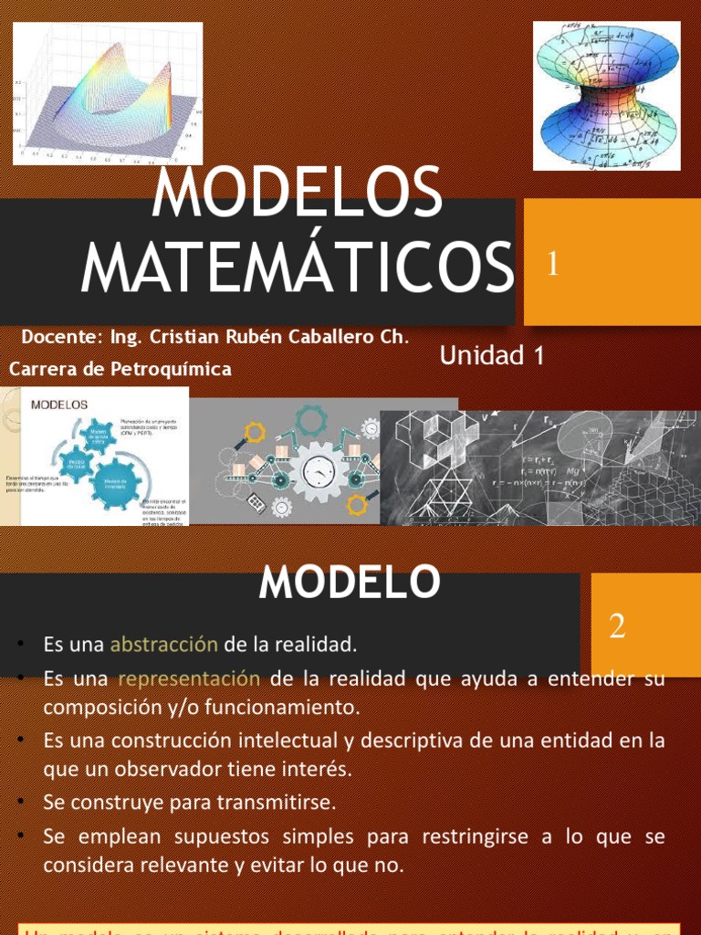 Modelos matemáticos: funciones y procesos de modelización | PDF ...