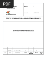 Data Sheet For PSV | PDF