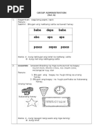 Grade 1 - Babala Worksheets | PDF
