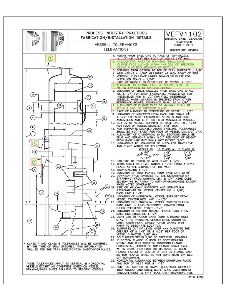 VEFV1100 - Flange Face Alignment | PDF