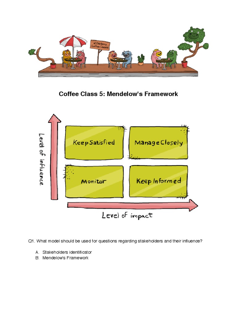 P5 CC5 - Mendelow's Framework | PDF