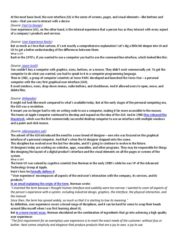 Diff UI UX | PDF | Graphical User Interfaces | User Interface