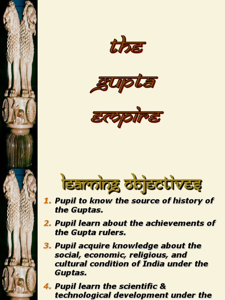 Gupta Empire: Achievements & Golden Age | PDF