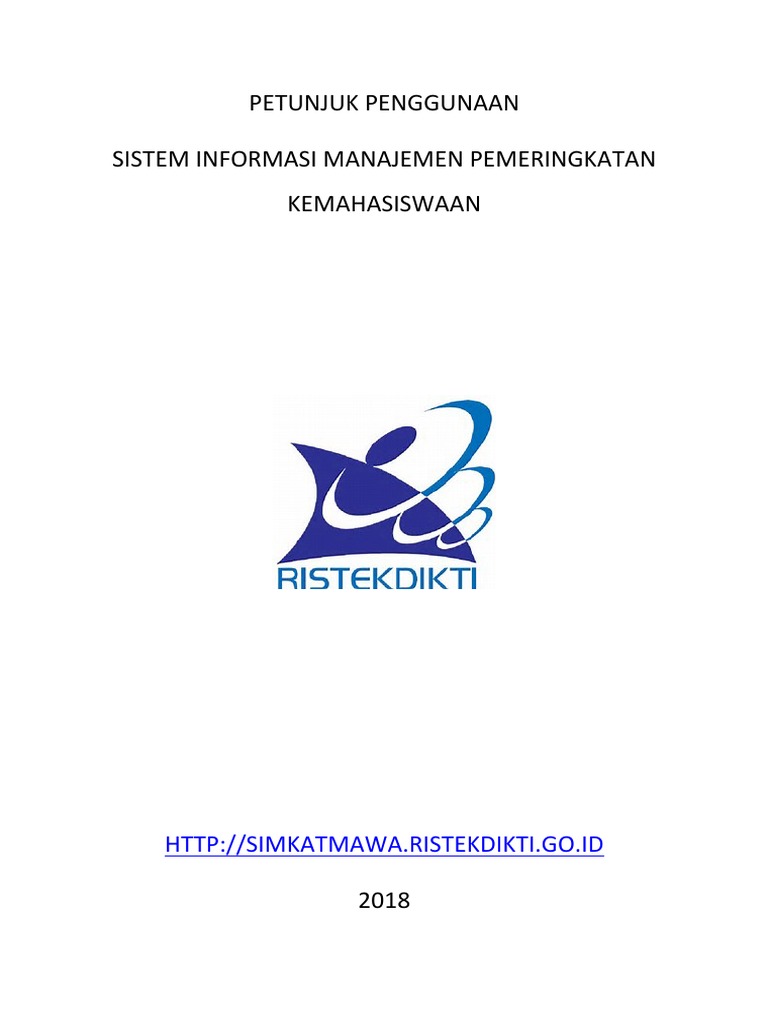 Petunjuk Aplikasi Simkatmawa v2 | PDF