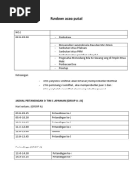 Ikawafest Cup Schedule and Events | PDF | Sports & Recreation