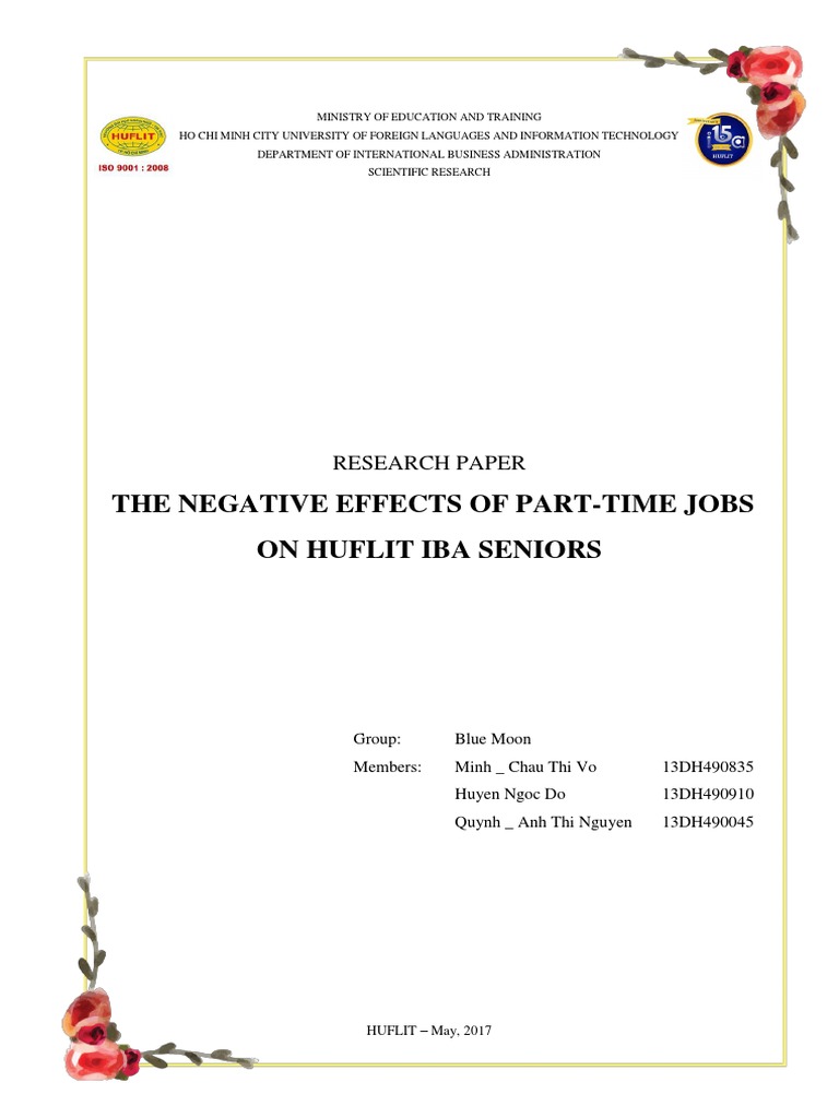 Research Paper - Blue Moon Group PDF | PDF | Employment | Survey ...