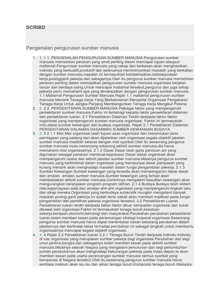 SCRIBD - Assignment | PDF