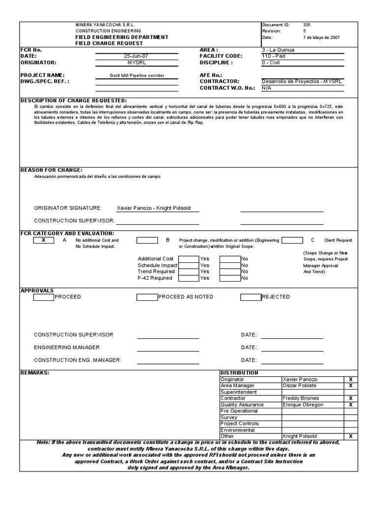 Ejemplo FCR 1 | PDF | Naturaleza