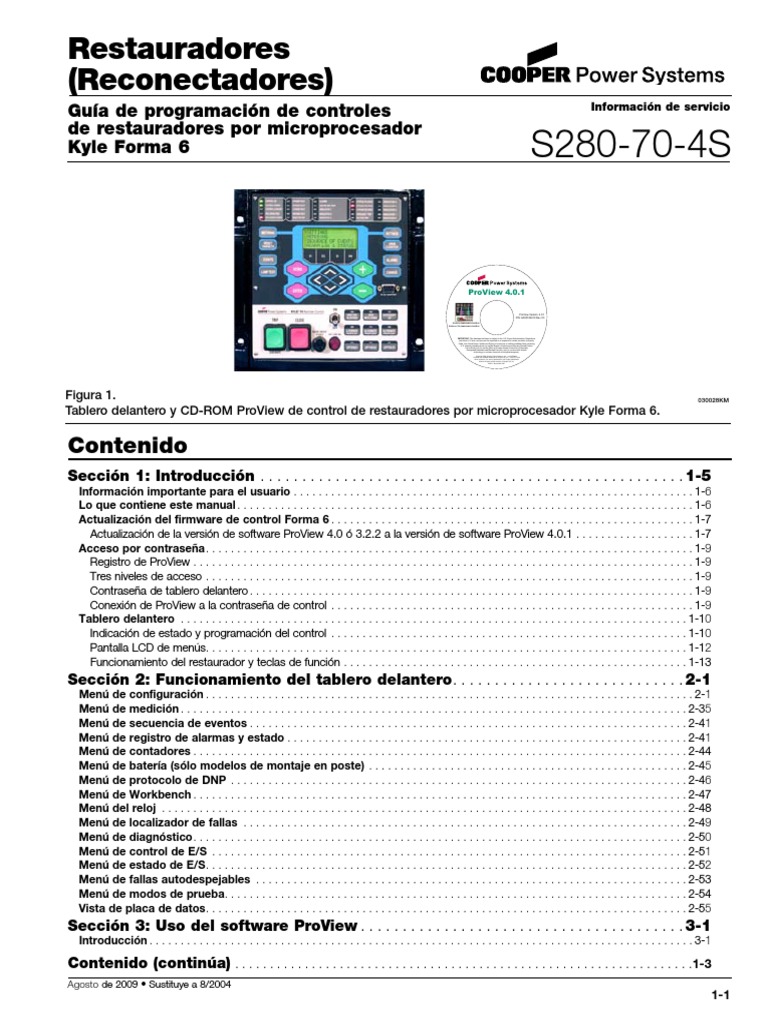 Cooper Form6 S280 70 4S PDF | PDF | Electric Power | Engineering