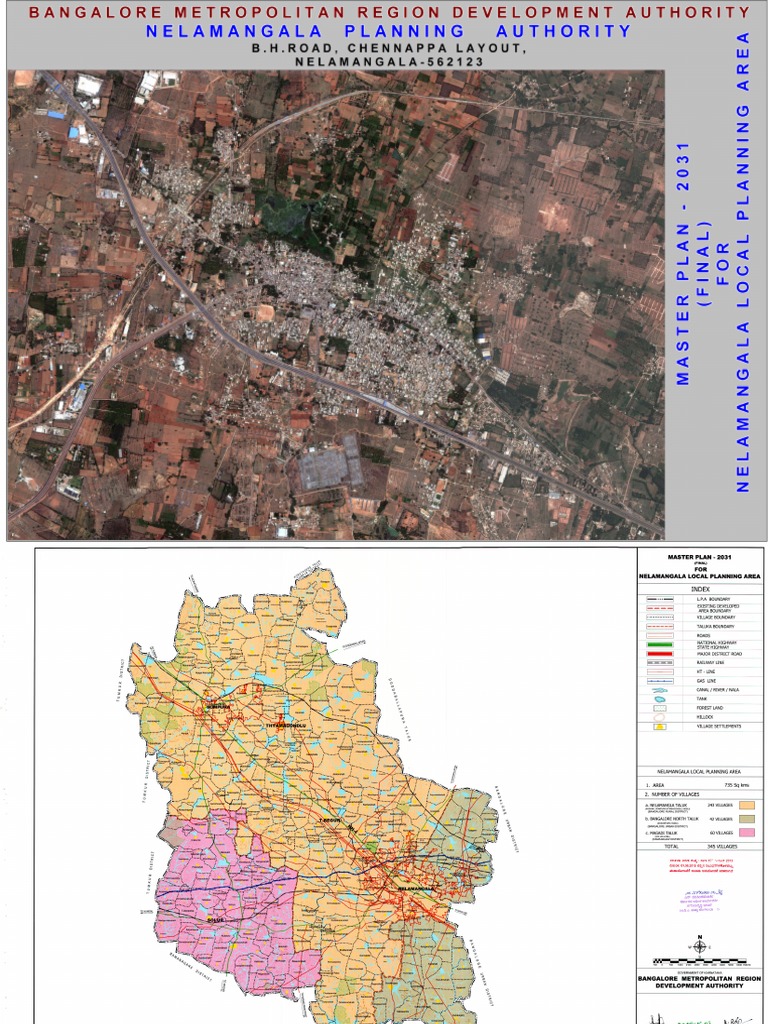 Npa Master Plan Final-2031 Maps | PDF