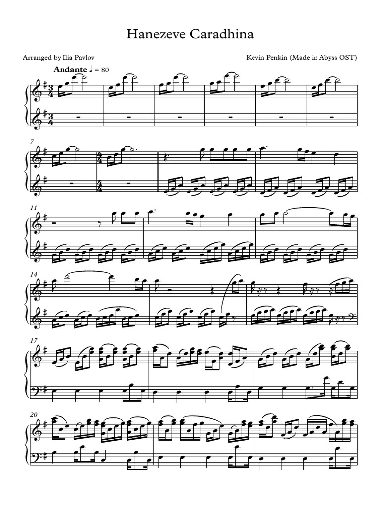 Hanezeve Caradhina | PDF