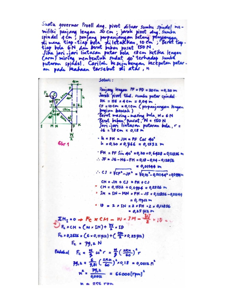 Contoh Soal Governor Proell | PDF