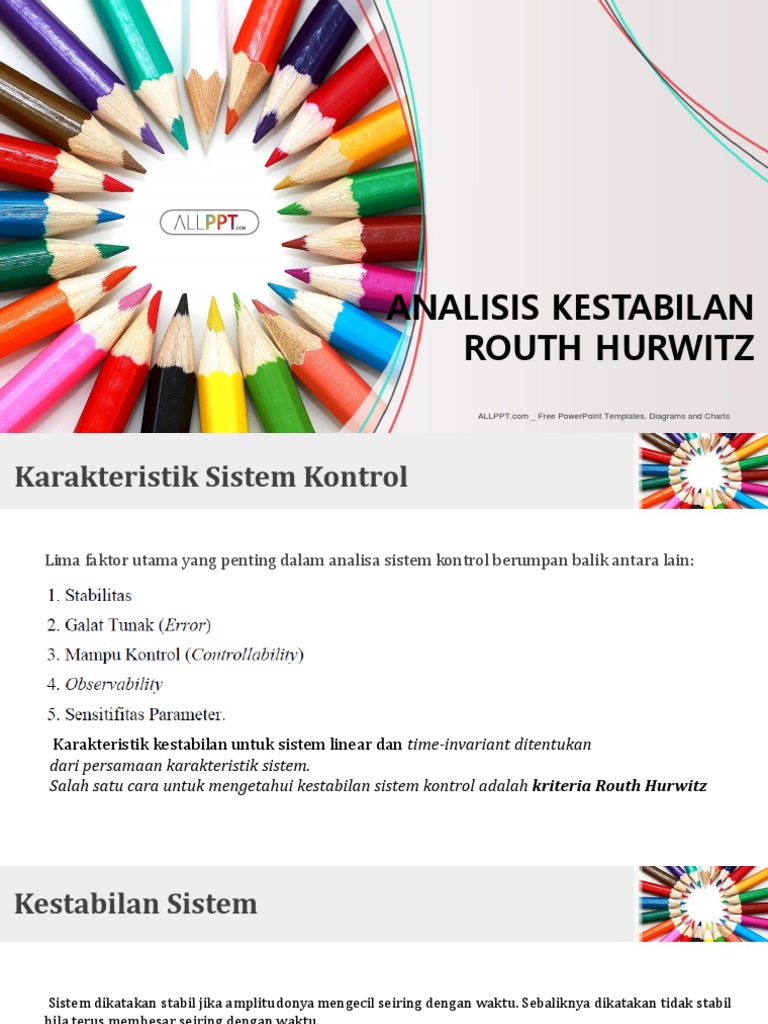 Analisis Kestabilan Routh Hurwitz | PDF