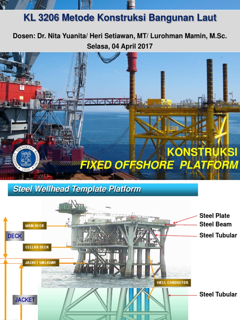 Metode Konstruksi Offshore Platform - 2017!4!4 | PDF | Derek (Mesin ...