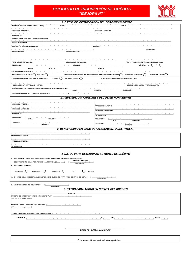 Infonavit Practica | PDF