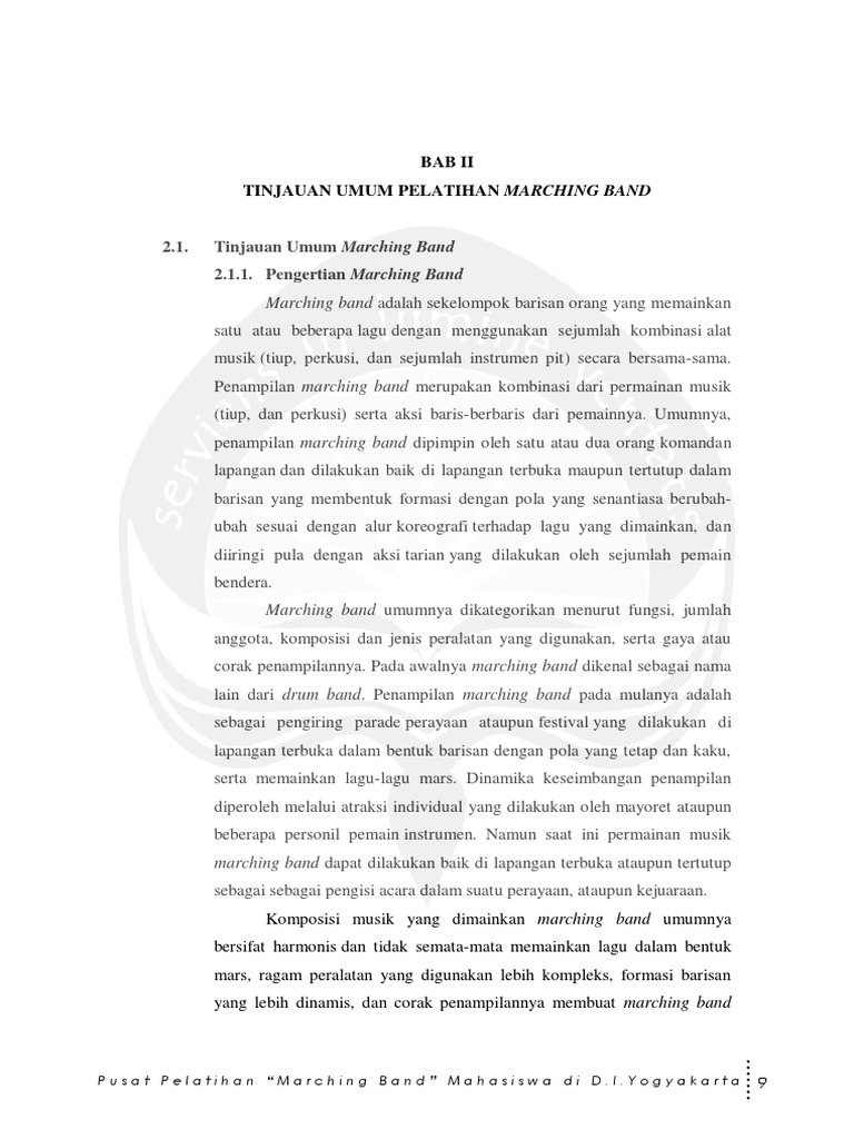 Marching Band Pdf
