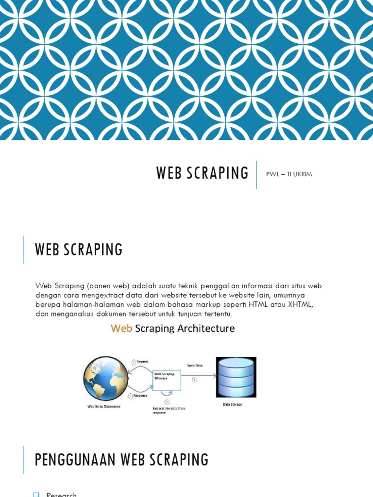 Web Scraping | PDF