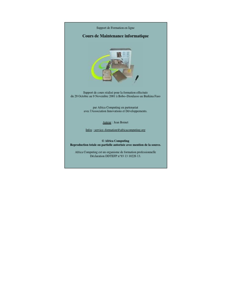 Micro Ordinateur | PDF