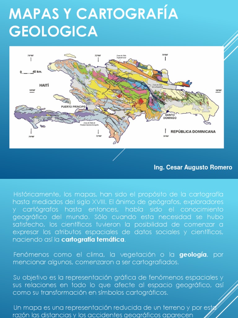 MAPAS Y CARTOGRAFÍA GEOLOGICA Uce | PDF | Mapa | Topografía