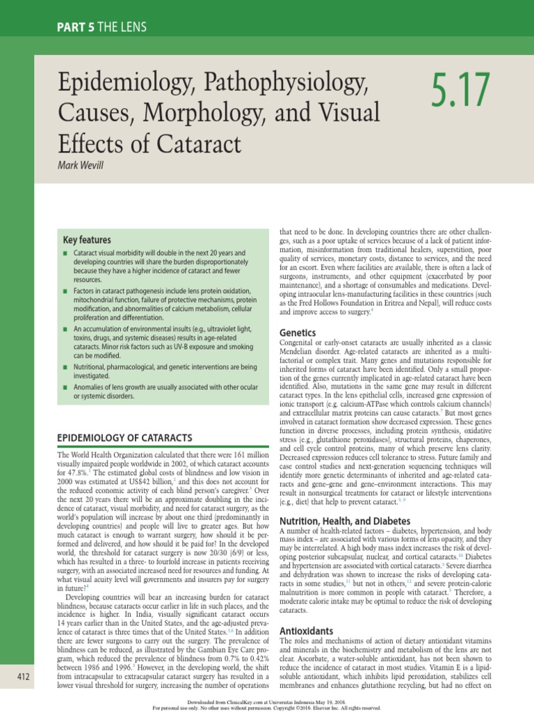 Pathophysiology of Cataract 2 | Cataract | Calcium In Biology