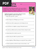 Appositives and Appositive Phrases - Worksheet | PDF | Language ...