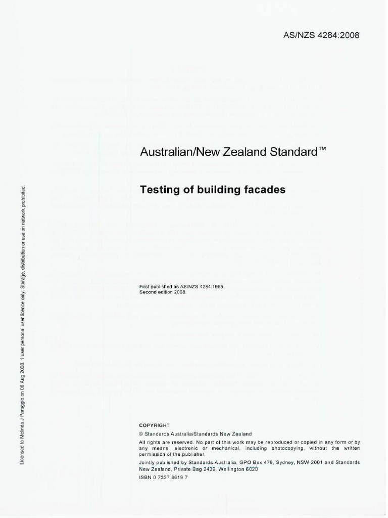 As 4284 2008 | PDF