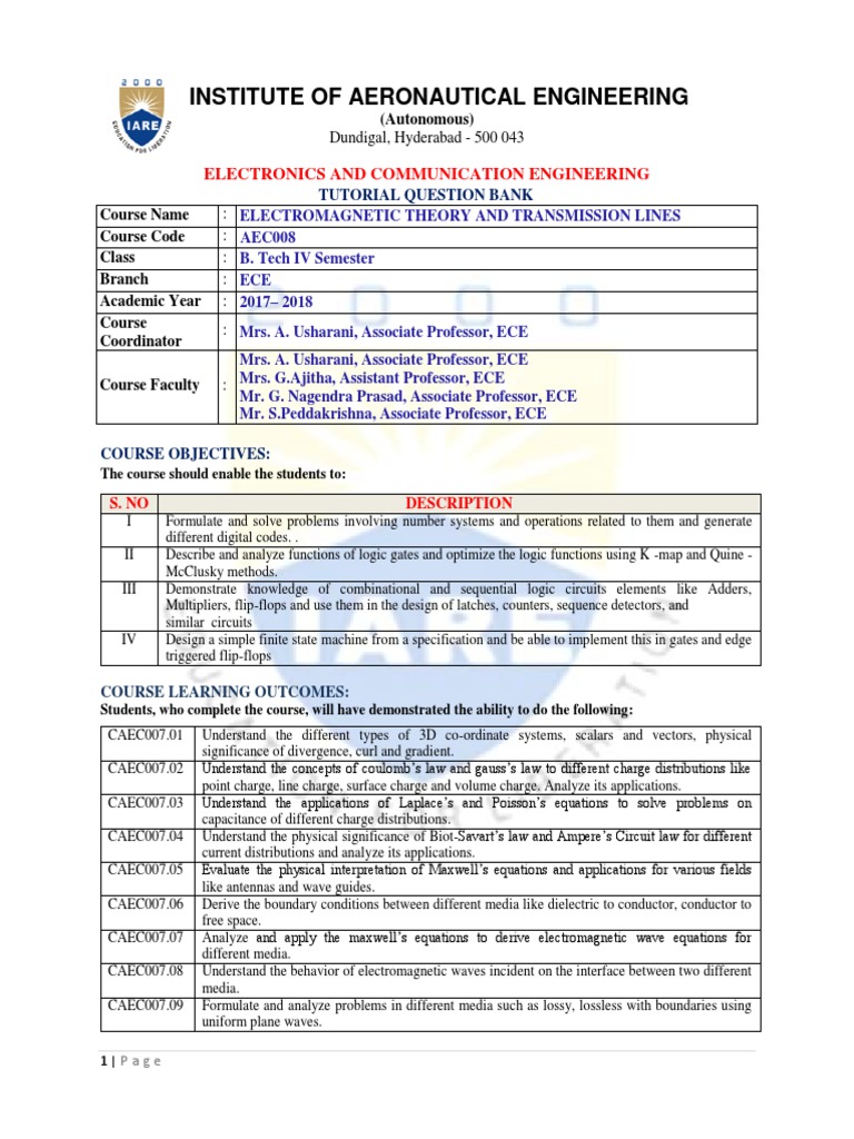 Iare Emtl QB PDF | PDF