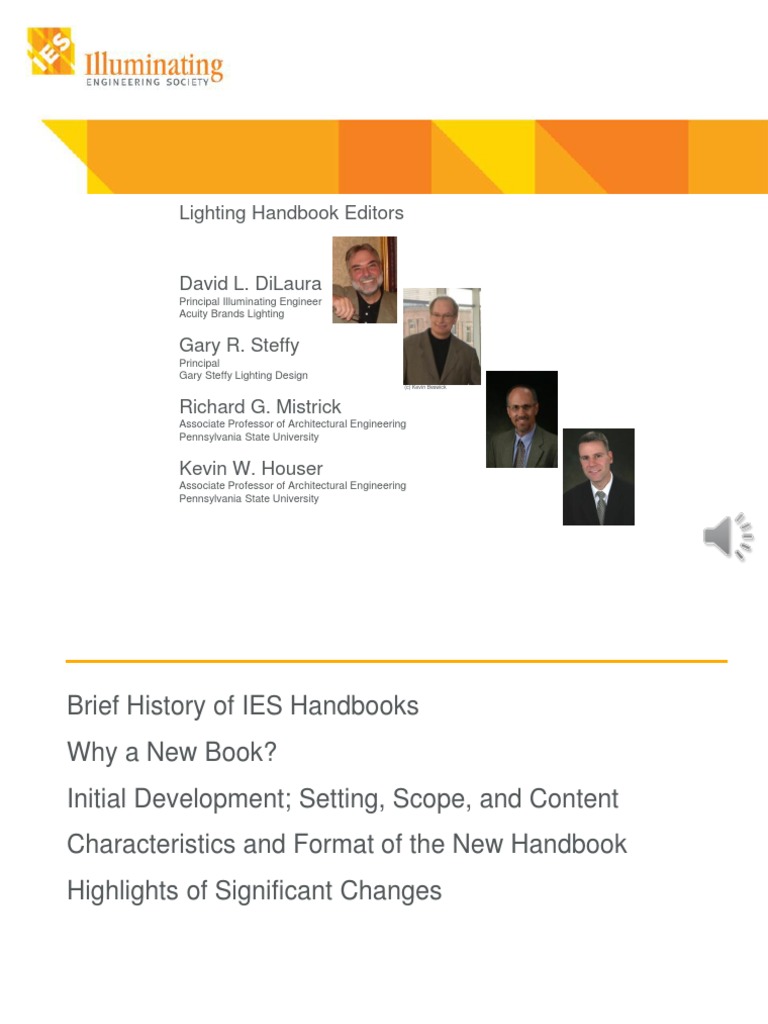IES Lighting Handbook Editors | PDF