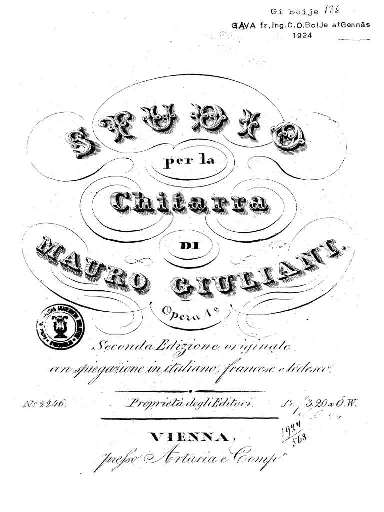 Giuliani Metodo PDF | PDF