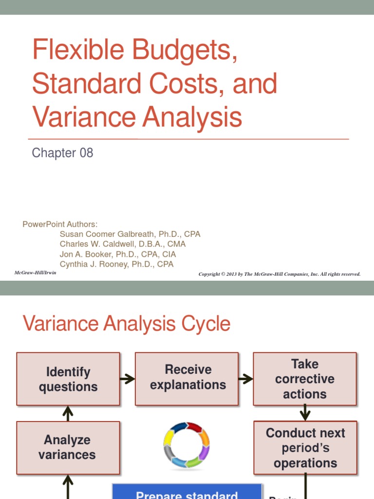 Flexible Budgets, Standard Costs, and Variance Analysis | PDF | Budget ...