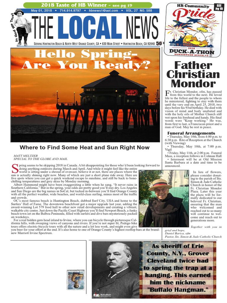The Local News, May 01, 2018 | PDF | Southern California | Business