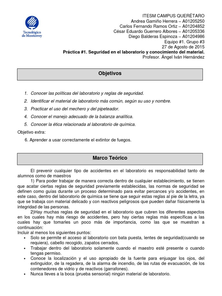 Práctica 1 Corregida | PDF