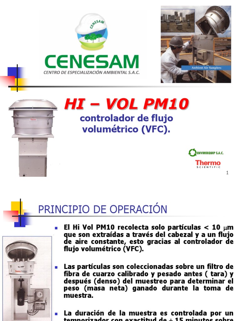 Hi-Vol PM10 FVC | PDF | Pressure | Aluminium