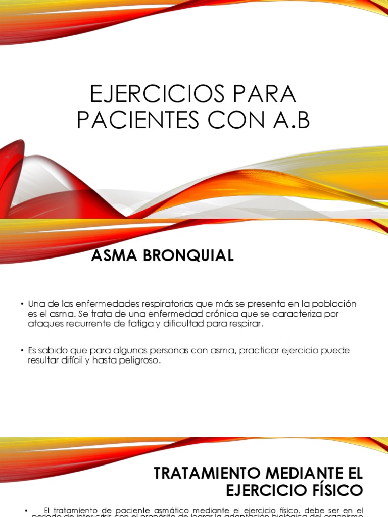 Ejercicios para Asmáticos: Guía Práctica | PDF | Asma | Sistema ...