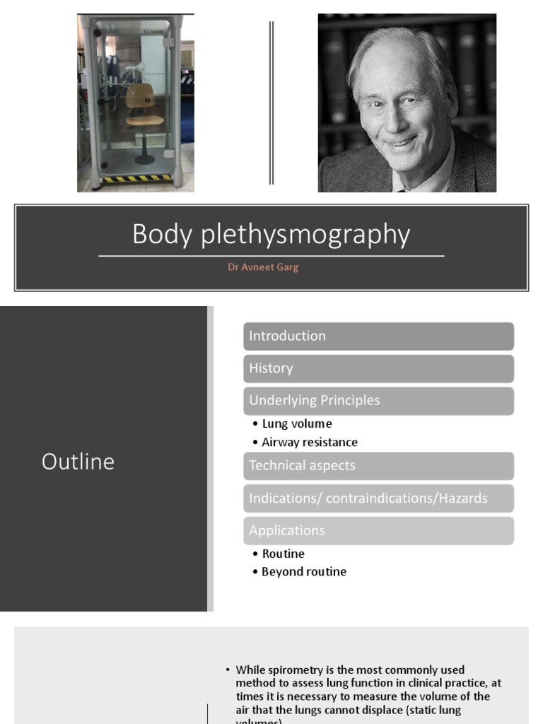 Body Plethysmography Avneet | PDF | Lung | Respiratory System