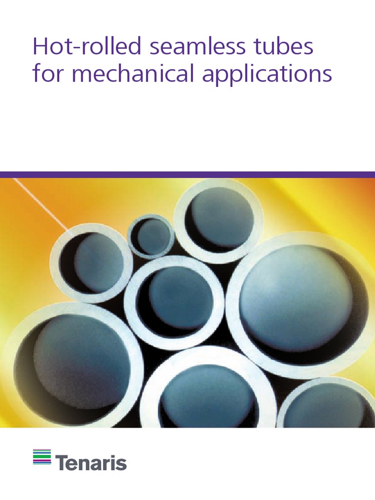 Hot Rolled Seamless Tubes For Mechanical Applications | PDF ...