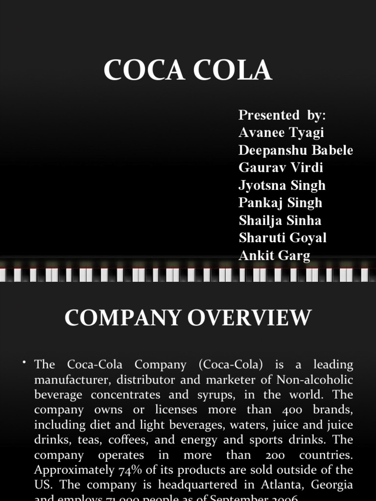 Coke | PDF | Coca Cola | The Coca Cola Company