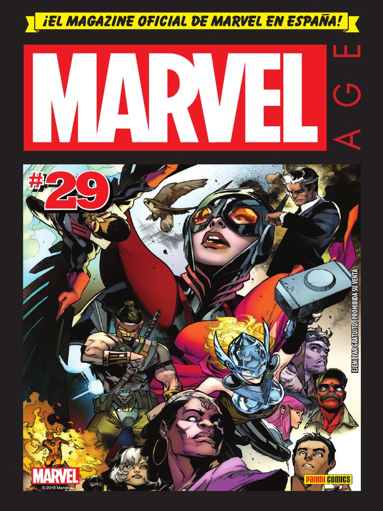 Marvel Age 29 | PDF | Marvel Comics | American Comics