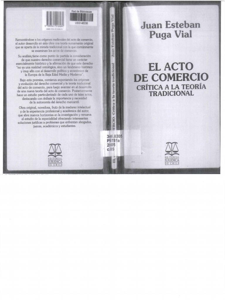 El Acto de Comercio Tomo 1 | PDF