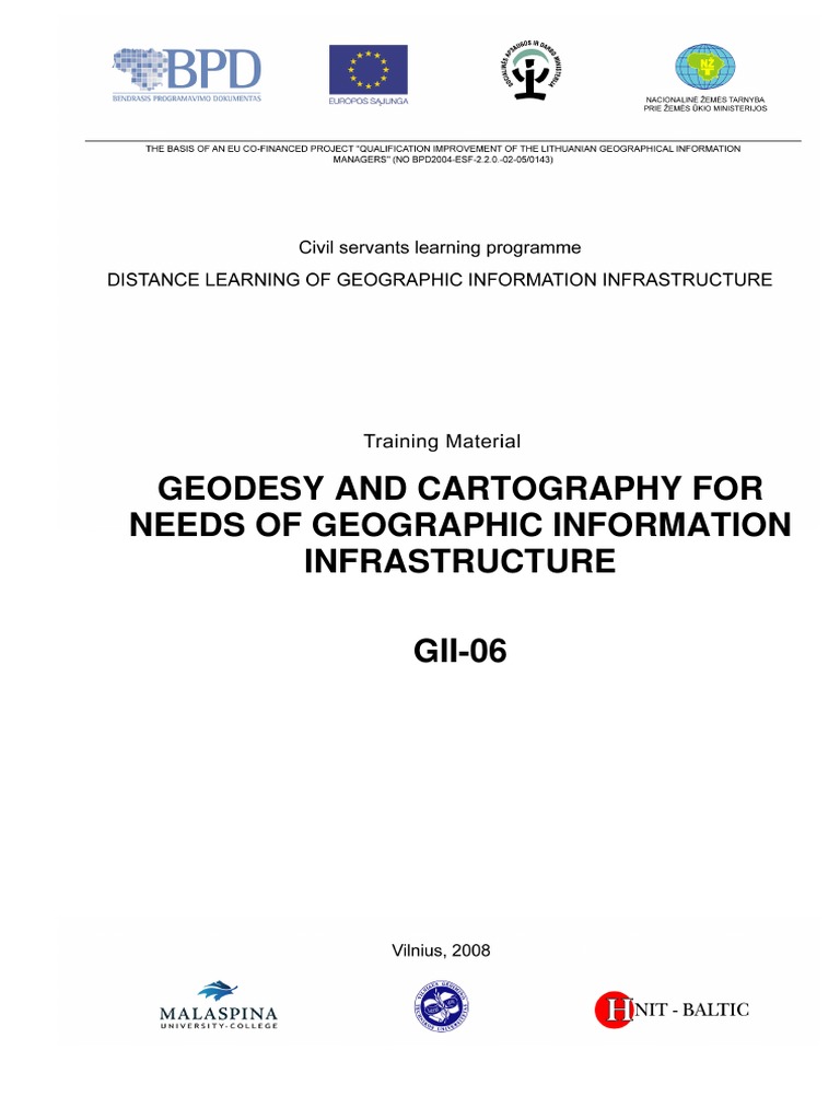 GII-06 Training Material | Download Free PDF | Cartography | Map