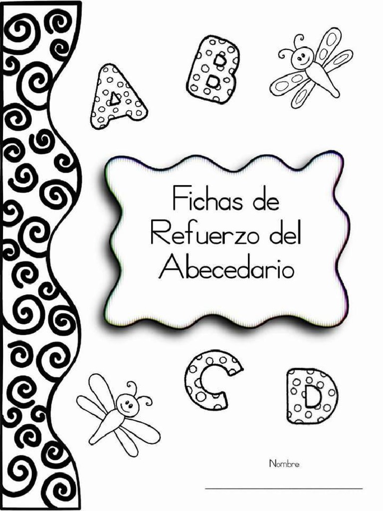 Fichas de Refuerzo Del ABECEDARIO PDF | PDF