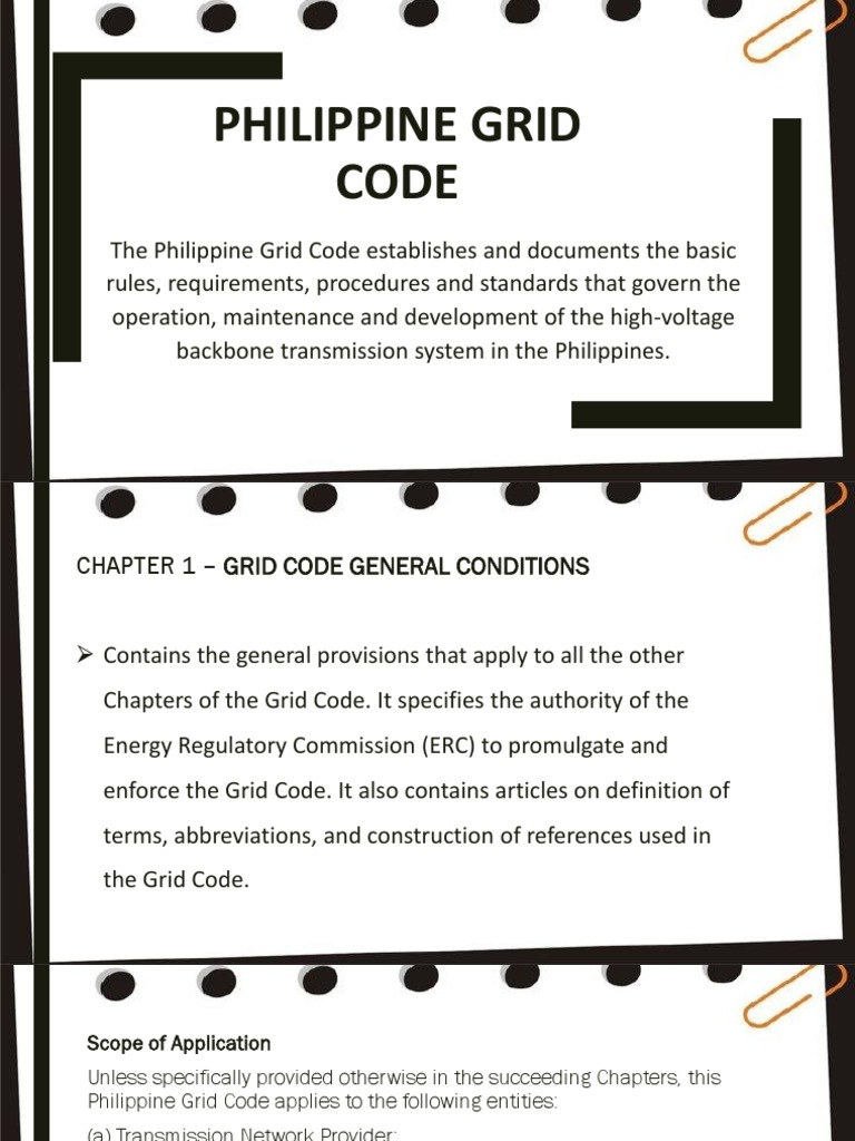Philippine Grid Code | Download Free PDF | Electrical Grid | Electric ...