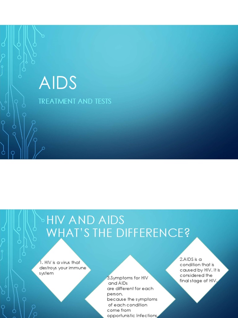 AIDS | PDF | Management Of Hiv/Aids | Western Blot
