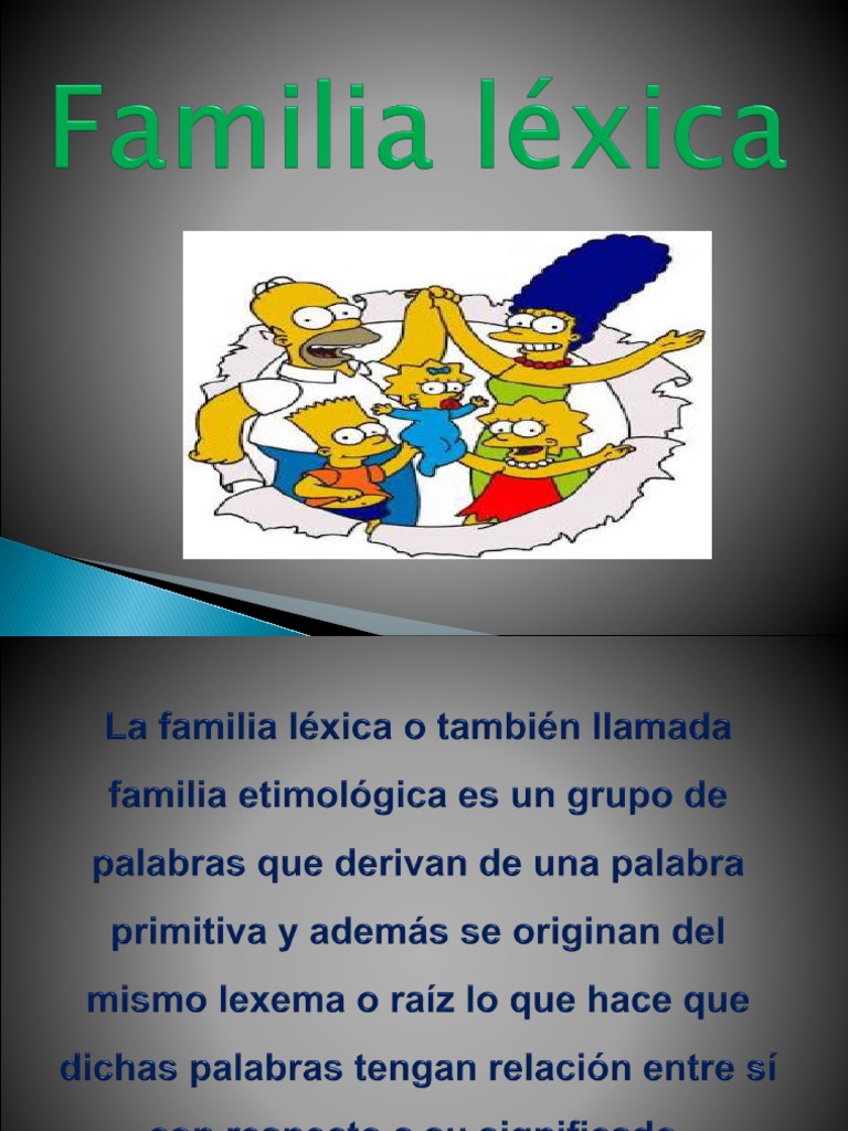 Familia Léxica | PDF