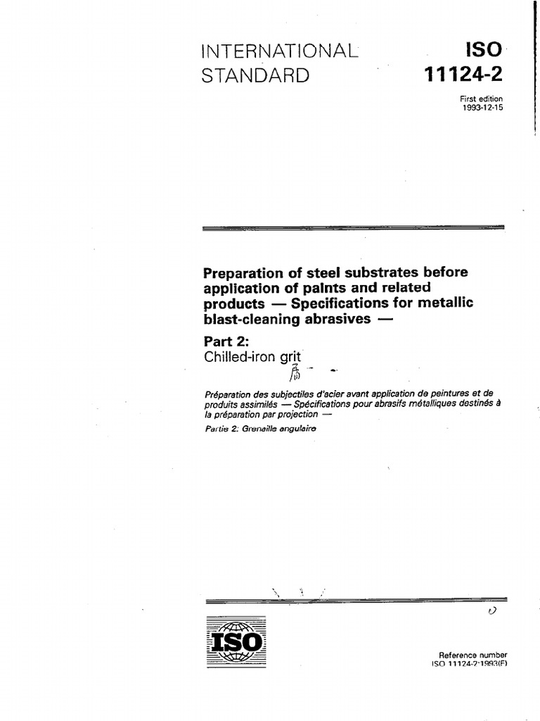 Iso 11124-2 | PDF